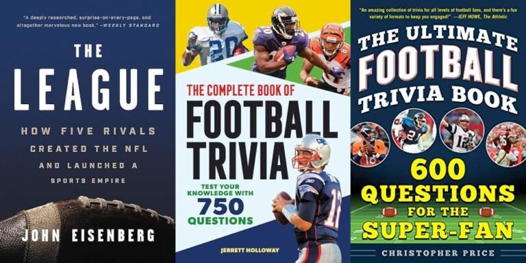 Top 5 Football Books: Dive Into Gridiron History & Stories