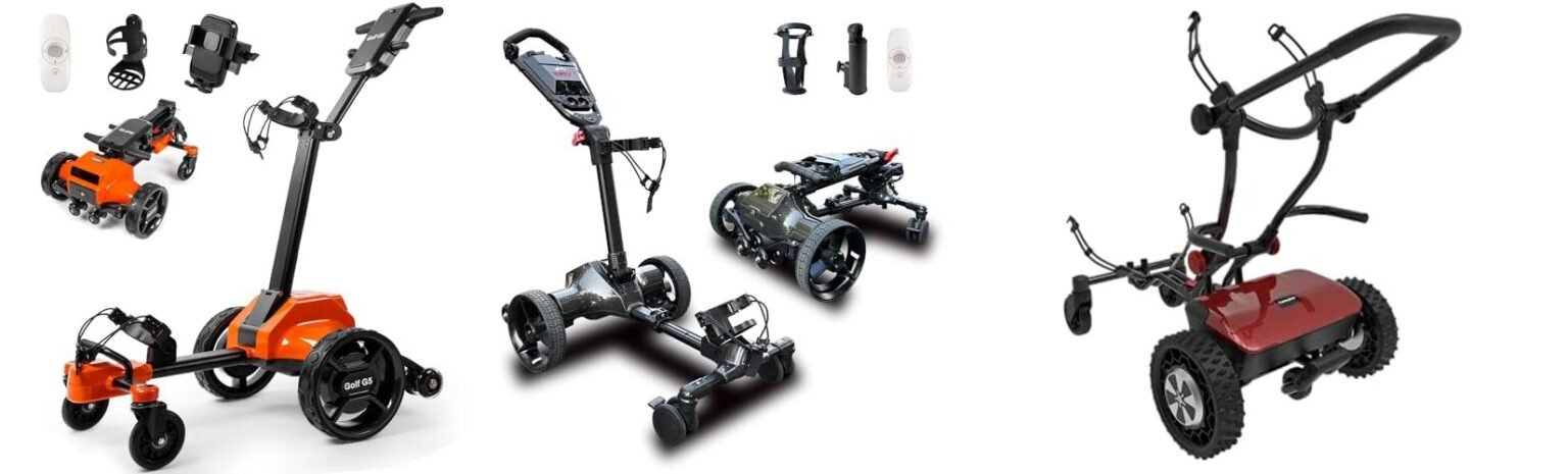 Top 5 Electric Golf Push Carts That Follow You: Reviews & Ratings