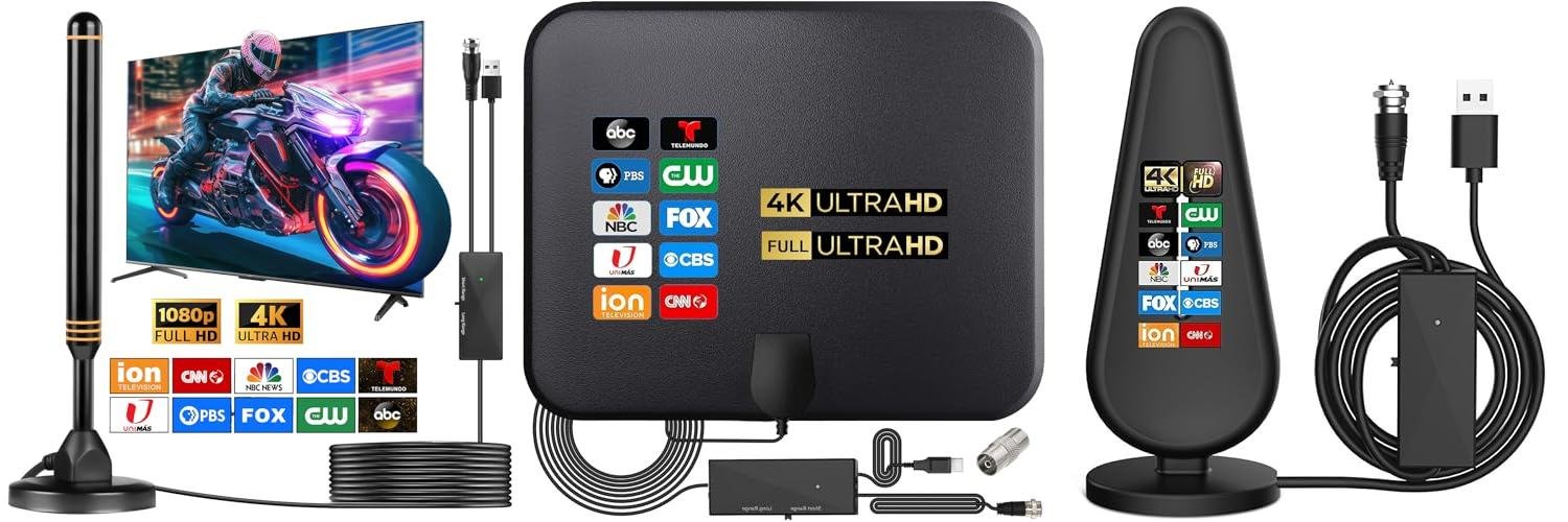 Top 5 HDTV Antennas: Reviews & The Best Choices for You