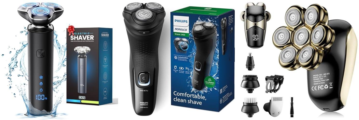 Top 5 Men's Electric Shavers: Reviews & Best For Your Face