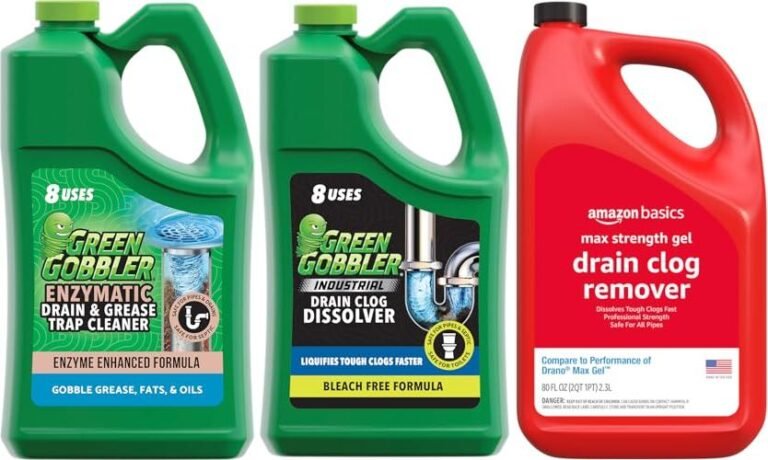 Top 5 Drain Cleaner For Grease: Your Best Solution